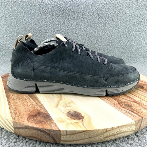 Clarks | Shoes | Clarks Mens Tri Spark Nubuck Lace Up Sneakers Shoes ...